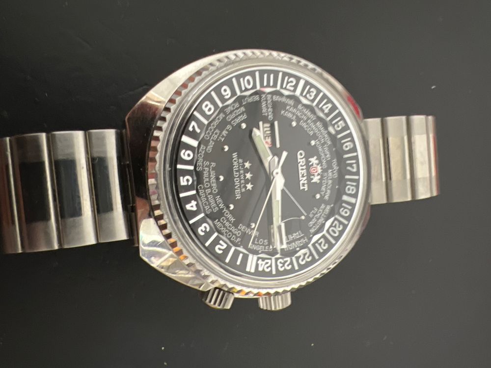 Orient World Timer 43 mm NOS (Neu (gemäss Beschreibung)) in Pfeffingen ...