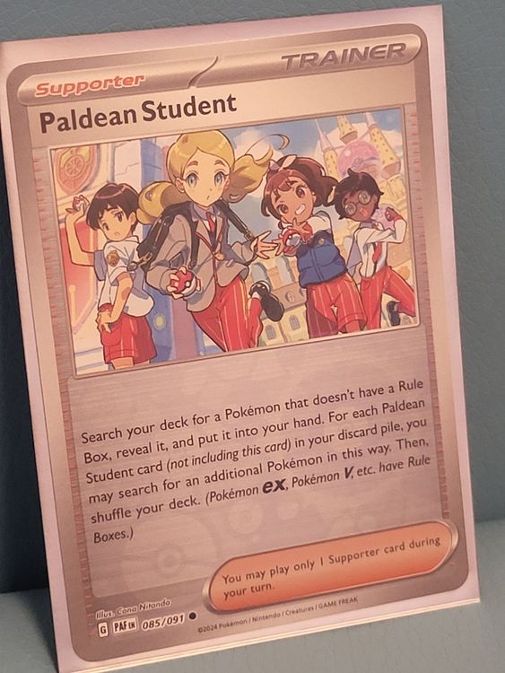 Pokemon Paldea Fates Paldean Student EN | Kaufen auf Ricardo