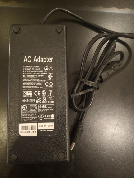 AC Adapter 12V 10A (Neu (gemäss Beschreibung)) in Zürich für CHF 10 ...