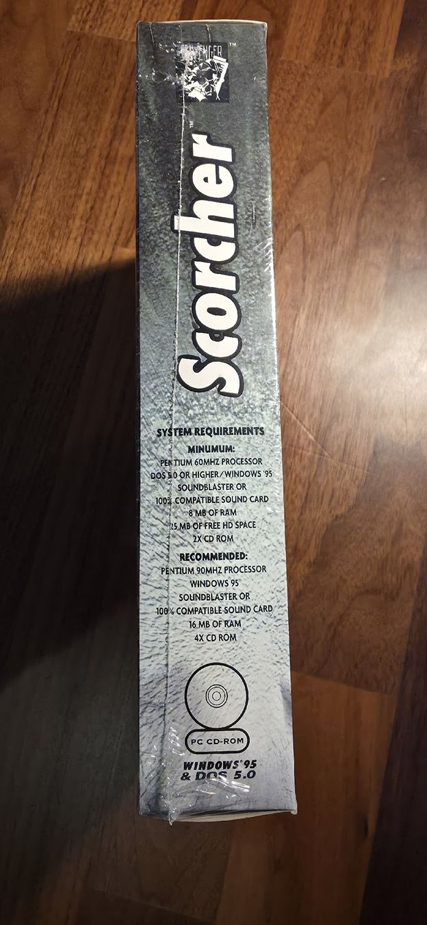Scorcher – PC CD-ROM – NEU & OVP (Sealed) – Windows 95 / DOS (Neu und ...