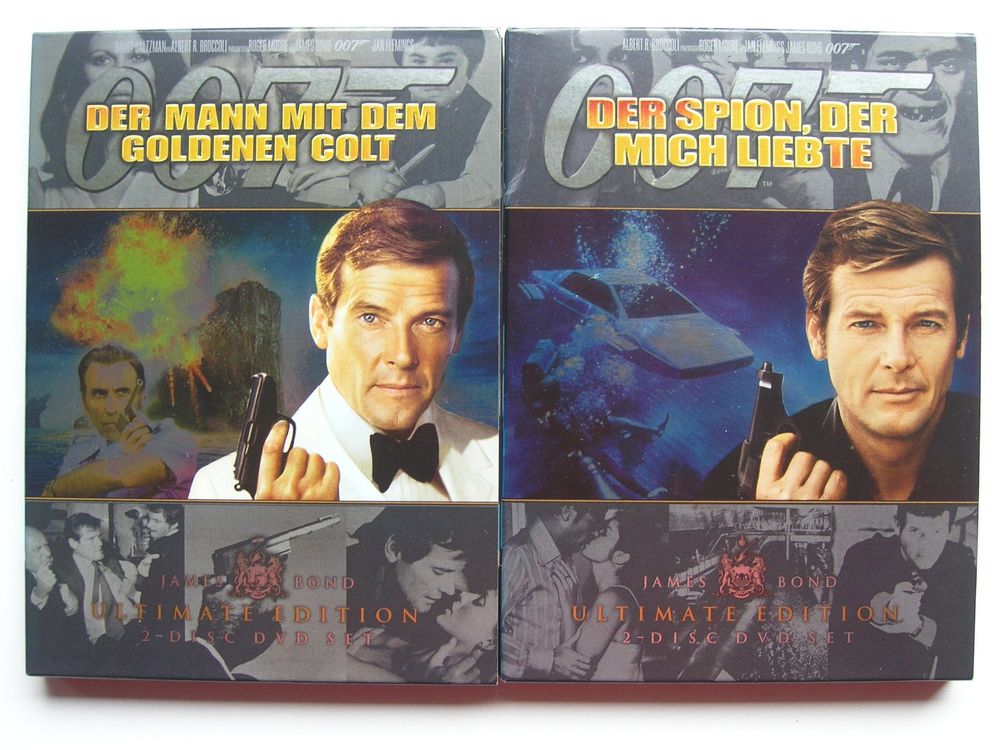 JAMES BOND 007 ULTIMATE 2 DVD Roger Moore EDITION (Gebraucht) in Zuzwil SG für CHF 8.5 – mit ...