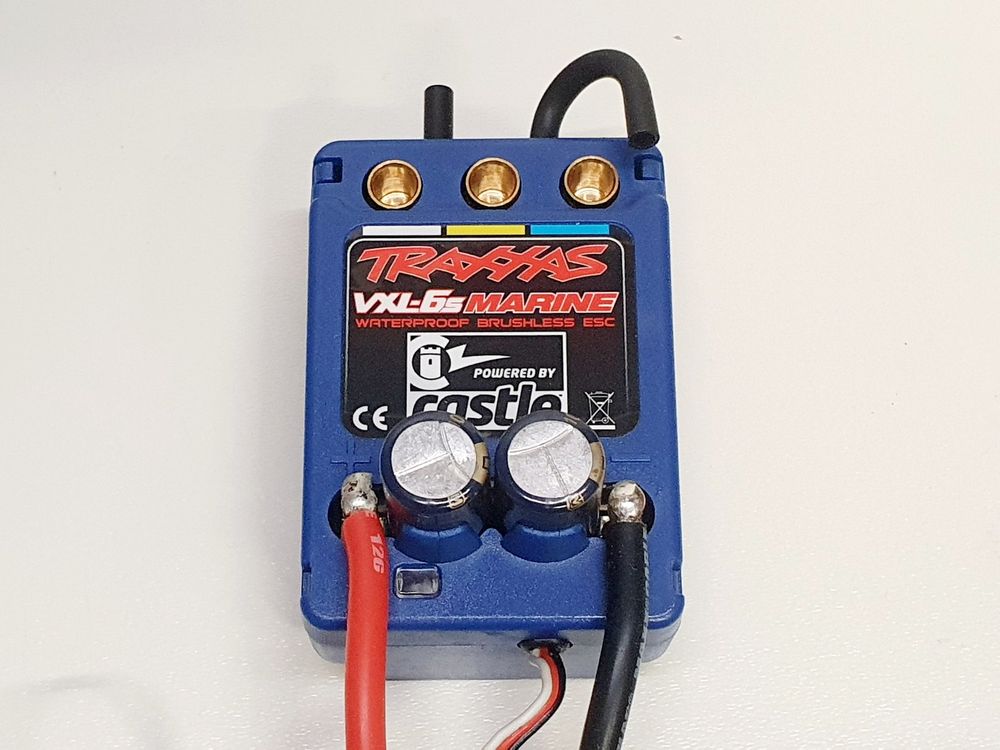 Traxxas Velineon VXL-6S Marine-Regler mit 540XL 1800kv Motor (Gebraucht ...