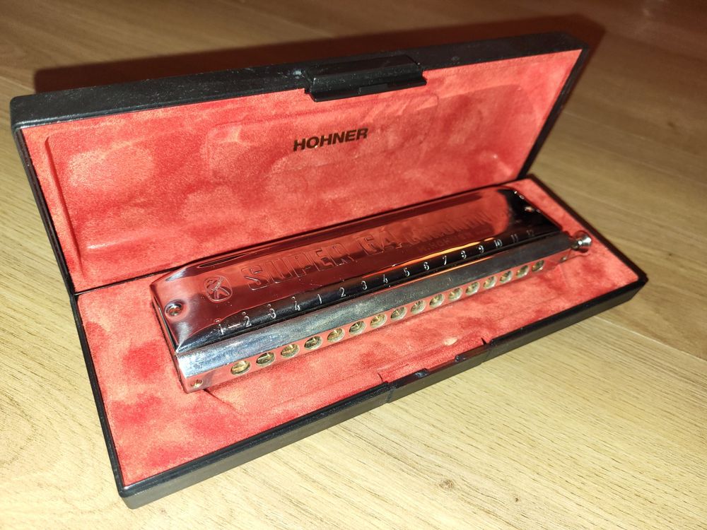 Harmonica HOHNER Super 64 (Gebraucht) in Frieswil für CHF 42 – mit ...