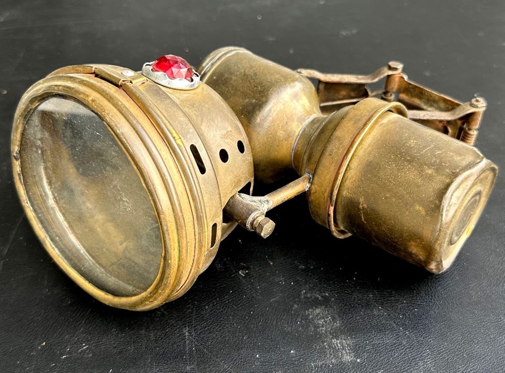 antike Karbidlampe Fahrradlampe, Grubenlampe | Kaufen auf Ricardo