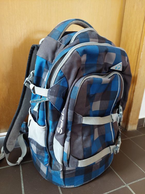 Schulsack Satch blau-grau | Kaufen auf Ricardo