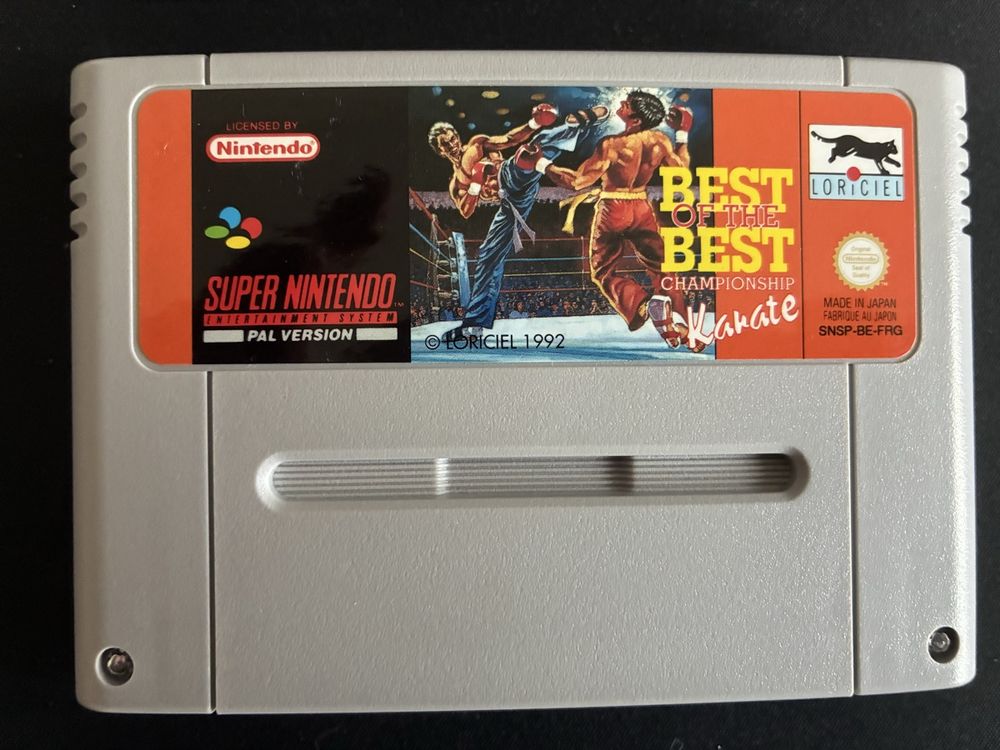 Super Nintendo Best of the Best Karaté Championship (Gebraucht) in ...