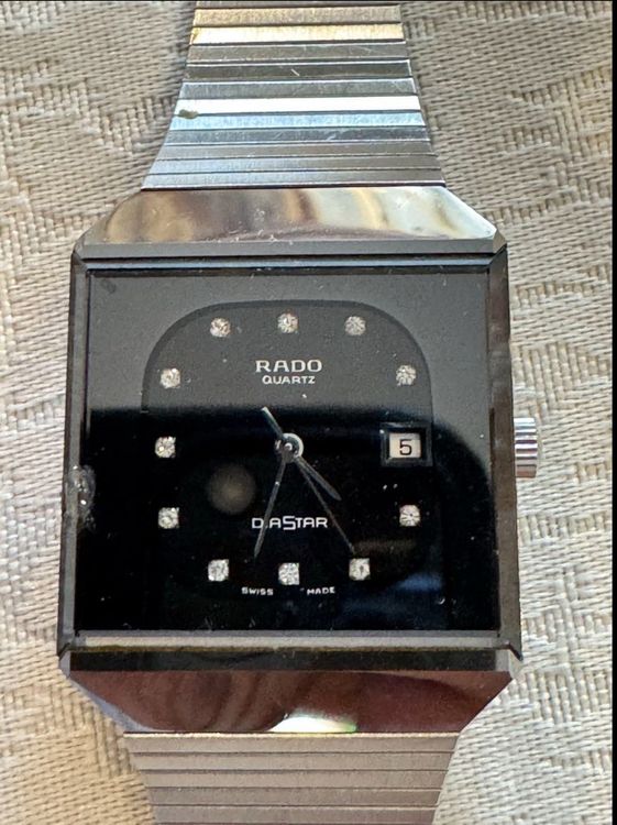 Rado Diastar Quartz Vintage Uhr – Swiss Made – Kultdesign (Gebraucht ...