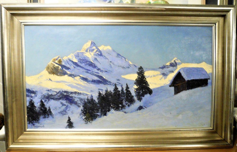 P. TISSERAND, OelGemälde auf Lwd., BRAUNWALD Glaris (Gebraucht) in ...