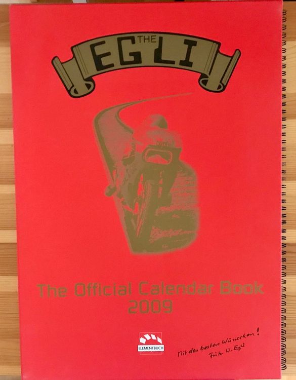Egli Kalender 2009 - von Fritz W. Egli signiert - wie neu! (Gebraucht ...
