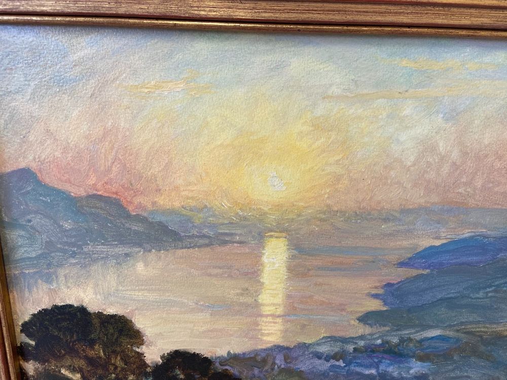 Genfersee/Lac Léman: Émile René MENARD (1862-1930), Gemälde! | Kaufen ...