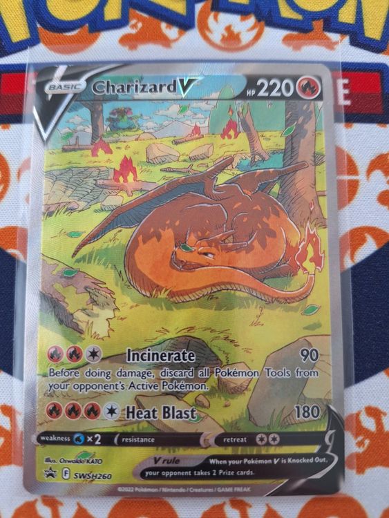 Charizard V Promo Ultra Premium Collection Englisch | Kaufen auf Ricardo