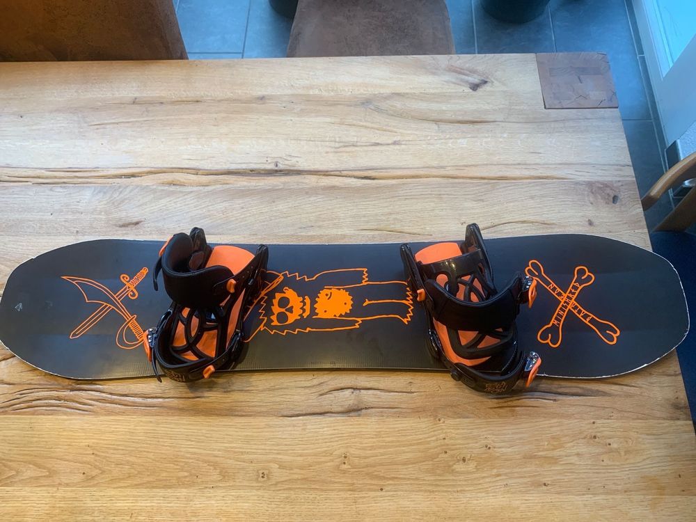 Kindersnowboard 110cm inkl. bindung (Gebraucht) in aathal-seegräben für ...