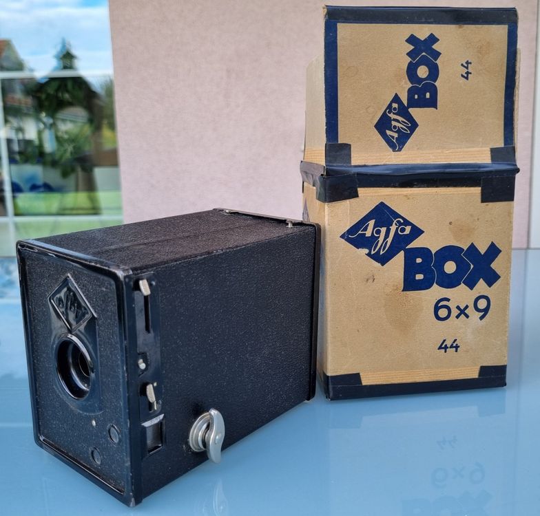 Agfa Box 44 Vintage Kamera mit OVP, Sammlerstück! (Gebraucht) in ...