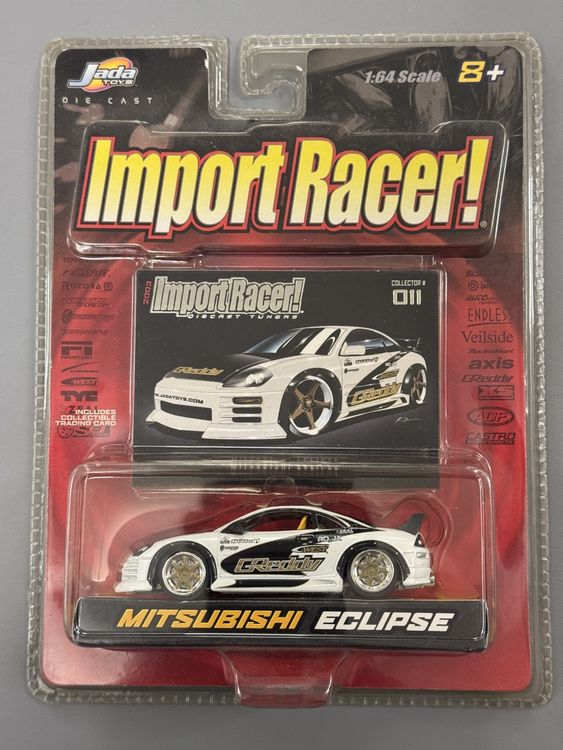 Jada Toys Mitsubishi Eclipse Import Racer OVP Sammler 1:64 (Neu (gemäss ...