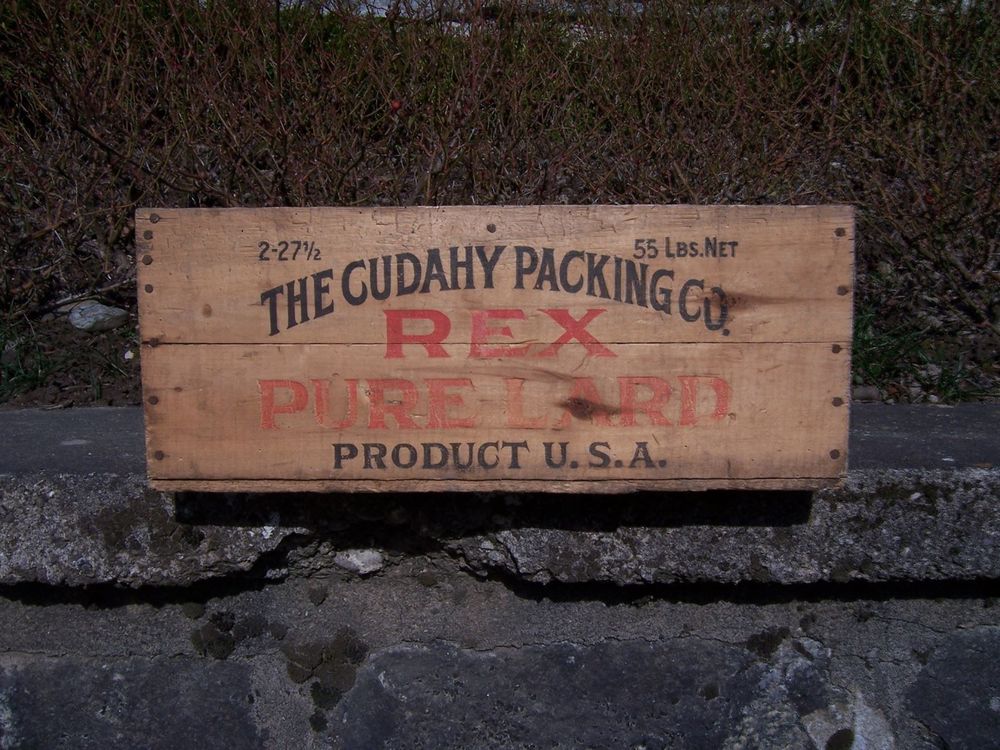 alte Holzkiste REX PURE LARD Volg (Gebraucht) in Kerzers für CHF 75 ...