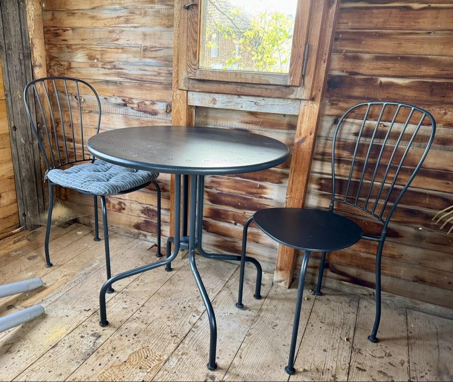 Ikea Bistro-Tisch mit zwei Stühlen (Gebraucht) in für CHF 9 – nur ...