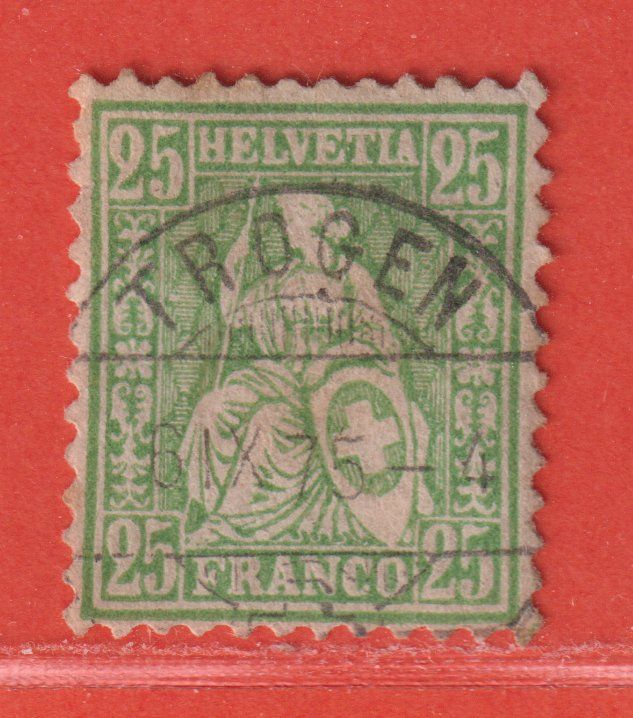 Vollstempel sucht die gepflegte Sammlung: TROGEN (Gebraucht) in Sarmenstorf für CHF 1 – mit ...