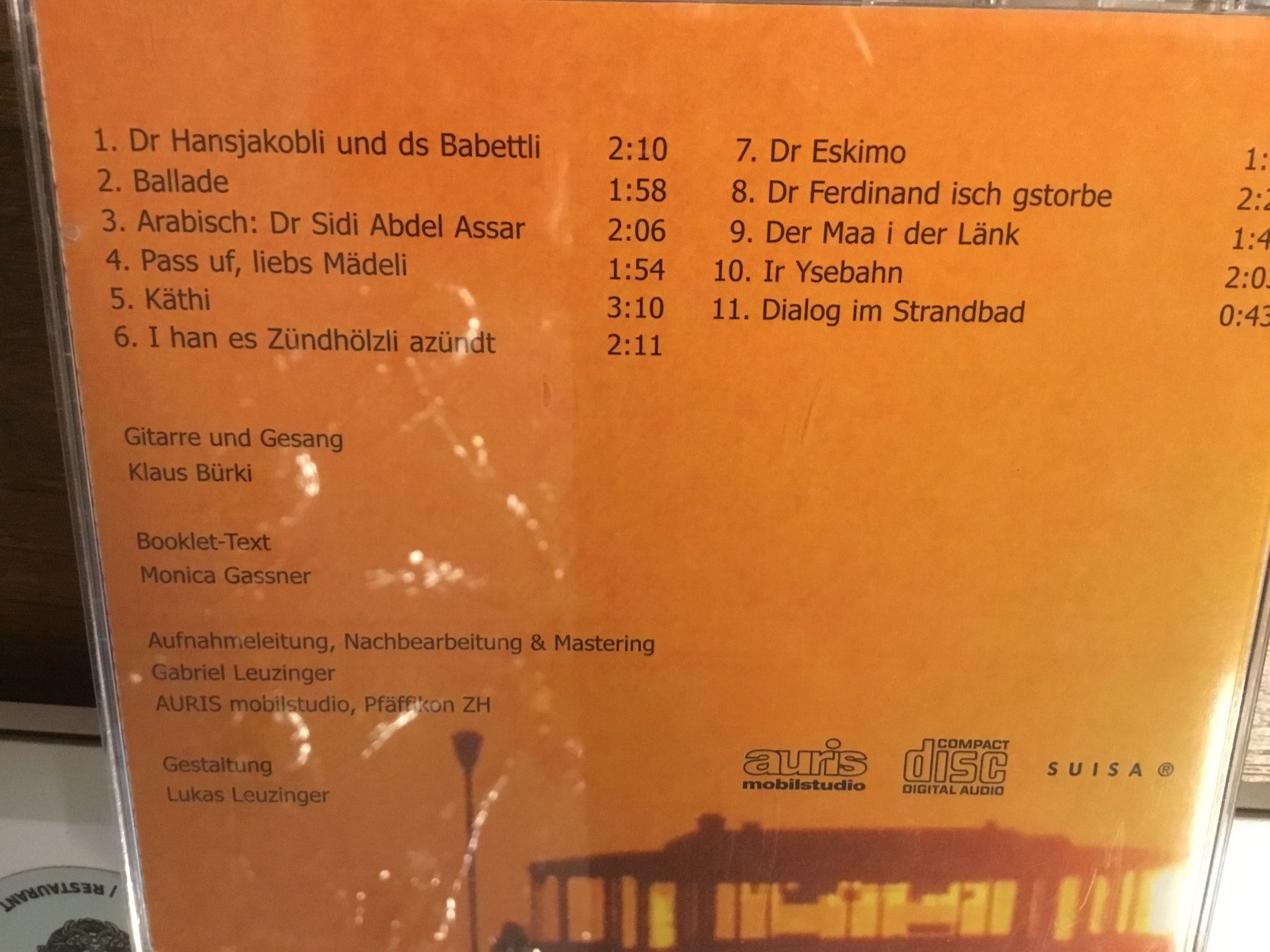 Bärnzue - Chlöisu: Die schönsten Berner Chansons - CD (Gebraucht) in ...