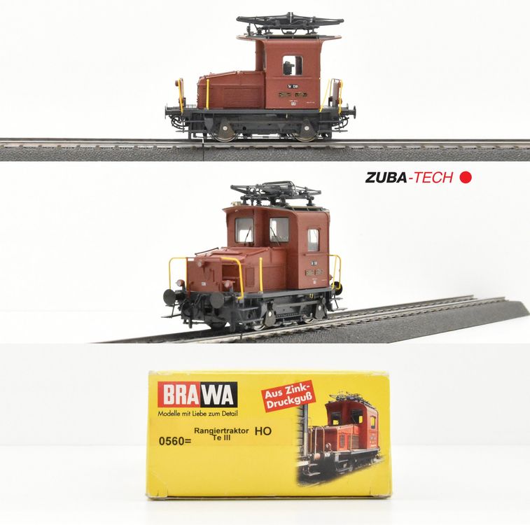 Brawa 0560 Rangierlok Te III SBB H0 GS Analog mit OVP (Gebraucht) in St ...