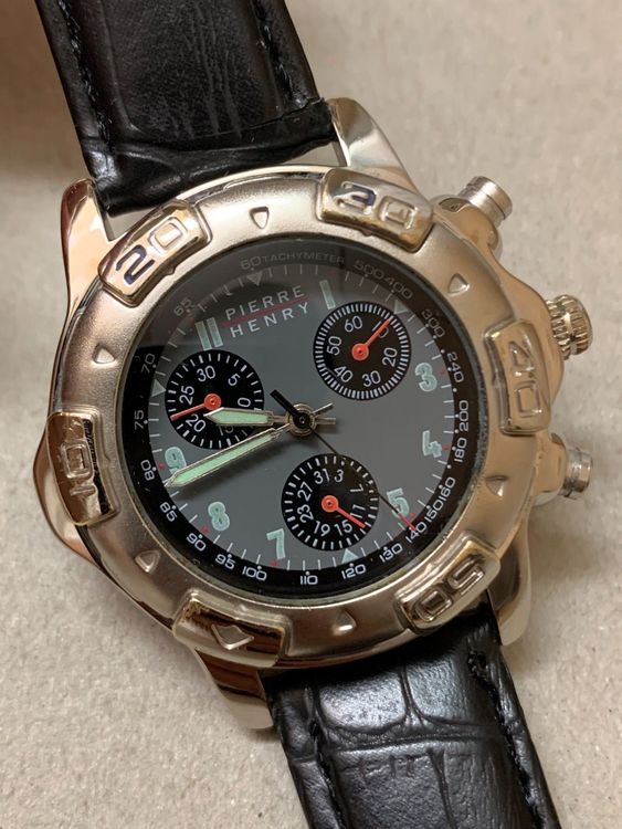 Pierre Henry Herrenuhr Quarz Chronograph | Kaufen auf Ricardo