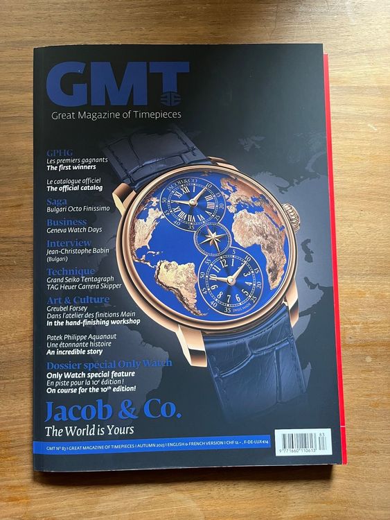 GMT Magazine 2023 - Montres (Neu und originalverpackt) in Erlach für ...