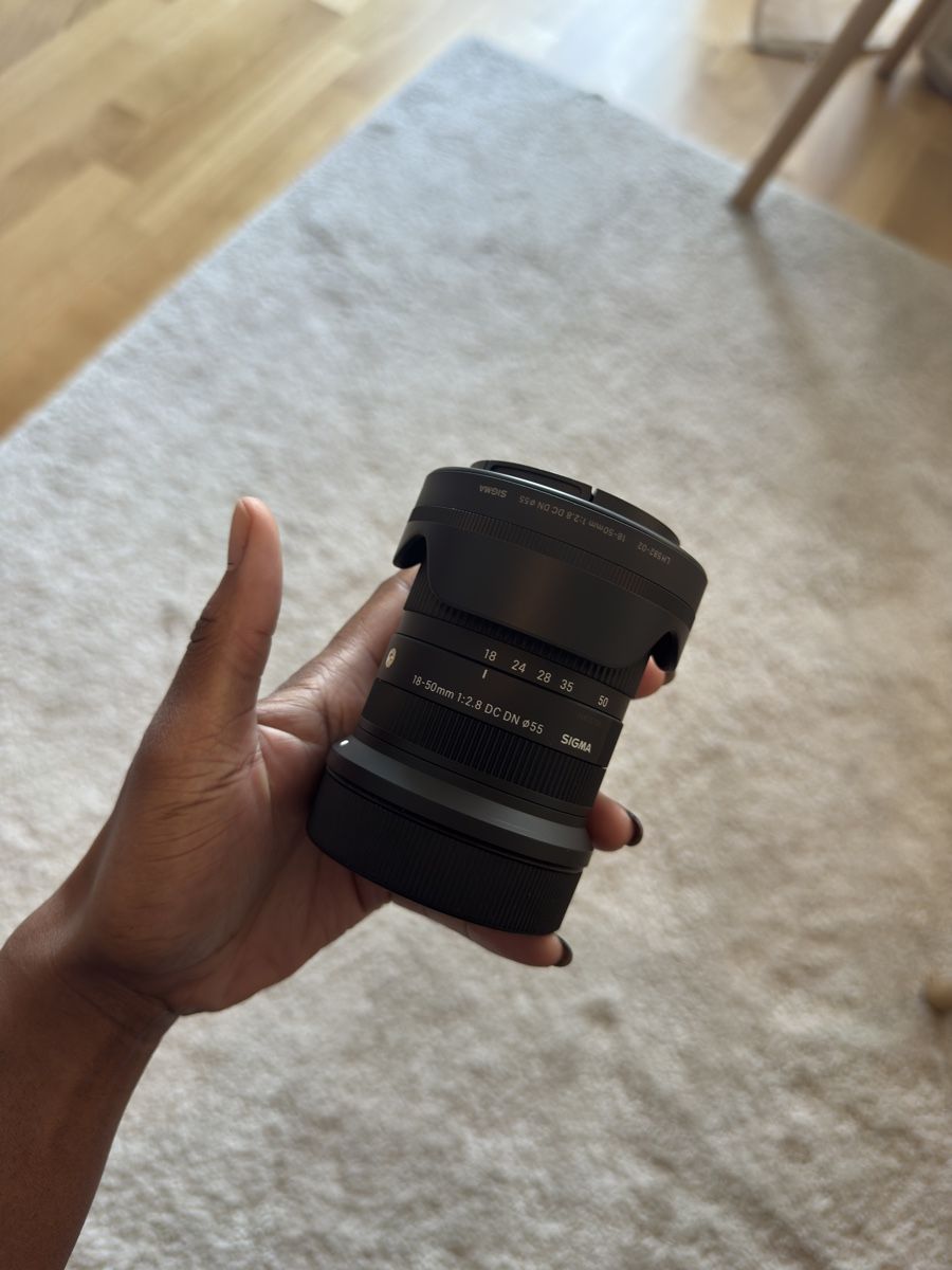 Objectif SIGMA 18-50 f/2.8 DC DN Monture RF - APS-C Canon (Neu (gemäss ...