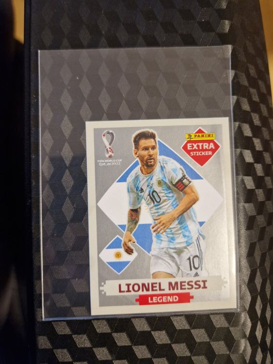 Panini Extra Sticker Lionel Messi SILBER | Kaufen auf Ricardo