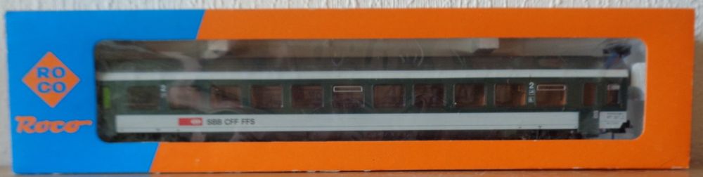 Roco 44227 A, Personenwagen 2. Klasse SBB, H0 (Neu (gemäss Beschreibung ...