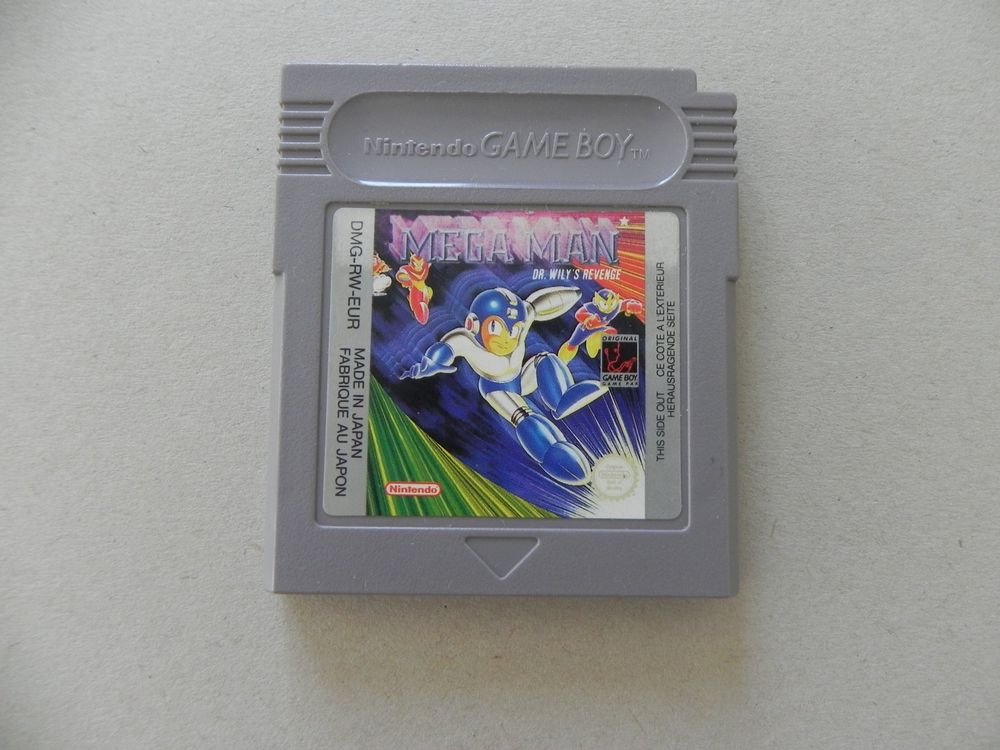 Nintendo Gameboy Game Boy Spiel Megaman Mega Man (Gebraucht) in Siebnen ...