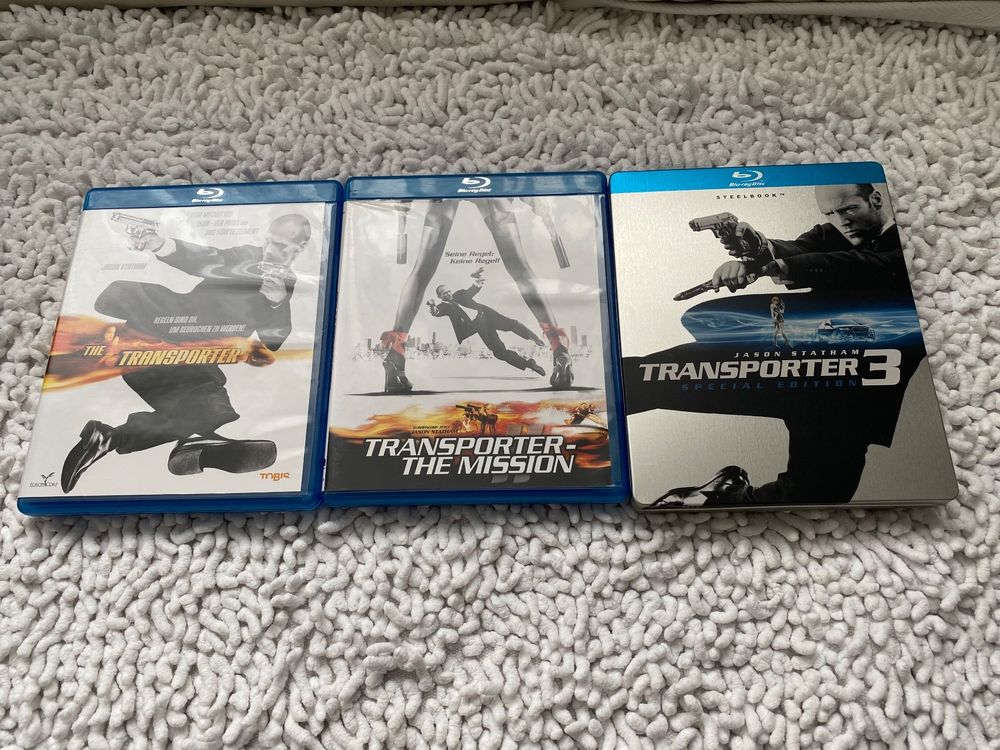 Transporter 1,2,3 bluray; Jason Statham (Gebraucht) in Jona für CHF 20 – mit Lieferung auf ...