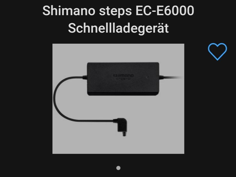 Ladegerät Shimano EC-E6000 inkl Adapter (Gebraucht) in Chur für CHF 30 ...