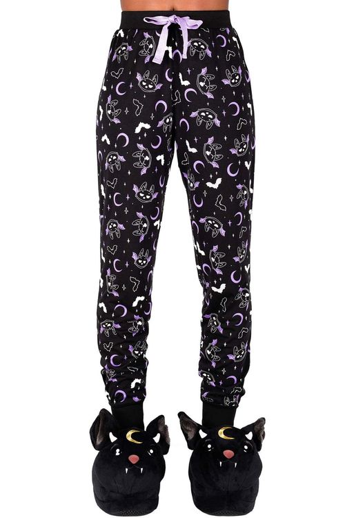 Killstar Gothic Batty Lounge Pants XXL | Kaufen auf Ricardo