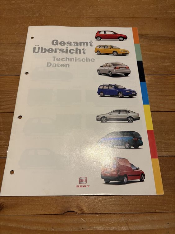 SEAT Gesammt Übersicht Technische Daten,Top Zustand! 1999 (Gebraucht ...
