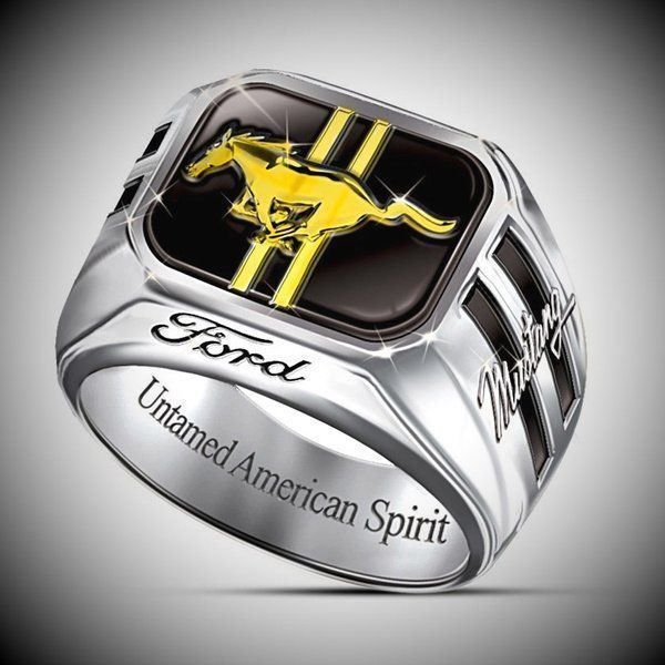 Ford Mustang Herren Ring als Geschenk (Neu und originalverpackt) in ...