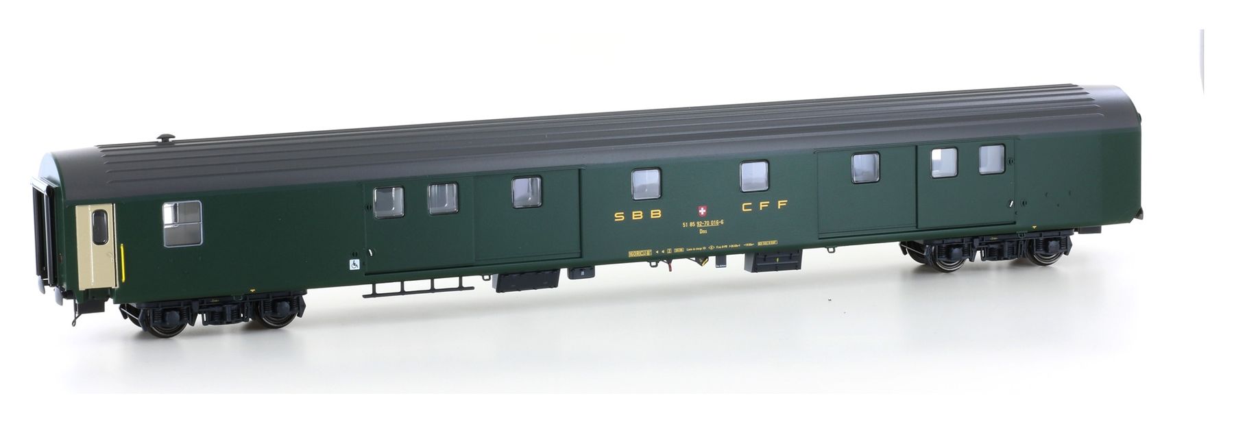 LS Models 472010 SBB CFF FFS Dms Gepäckwagen mit altem Logo (Neu und ...