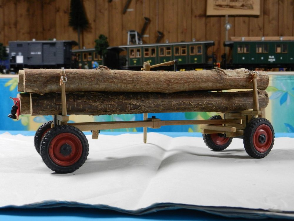 Pola G 1854 Langholzwagen für Traktor Spur G | Kaufen auf Ricardo