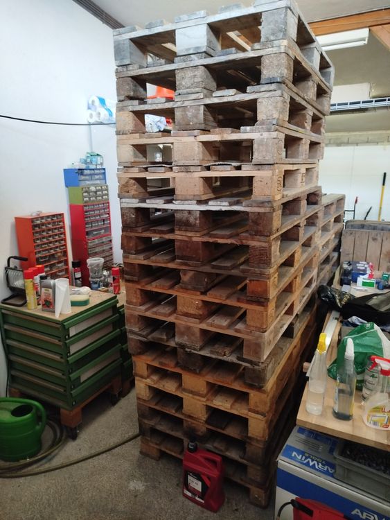 ab 1.-Fr -Europaletten 22 Stk. ab PLATZ- (Gebraucht) in Othmarsingen für CHF 10 – nur Abholung ...