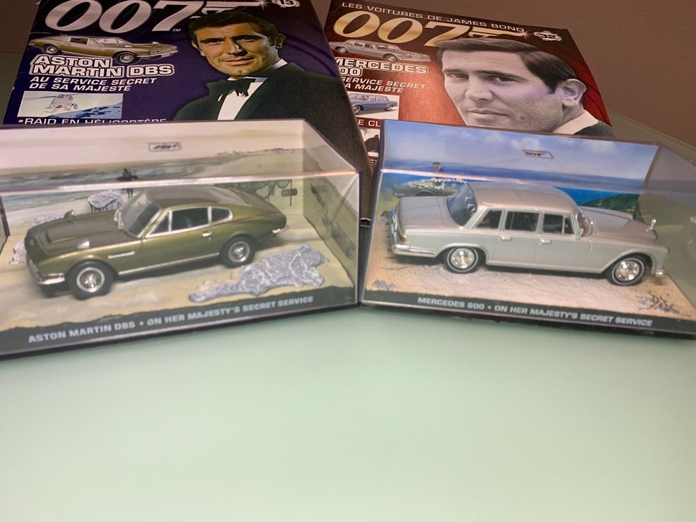 Rar JAMES BOND 007 * ASTON MARTIN DBS + MERCEDES 600 (Neu und ...