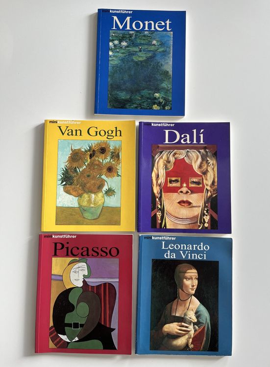 miniKunstführer Maler - Monet/vanGogh/Dali/Picasso/daVinci | Kaufen auf ...