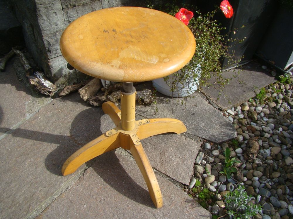 1960er Horgen Glarus Drehhocker Federhocker Werkstatthocker (Gebraucht) in Walzenhausen für CHF ...
