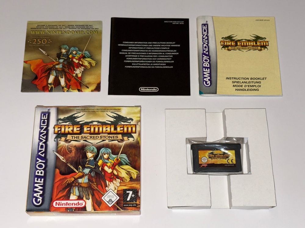 Game Boy Advance (GBA) - Fire Emblem The Sacred Stones - TOP (Gebraucht ...