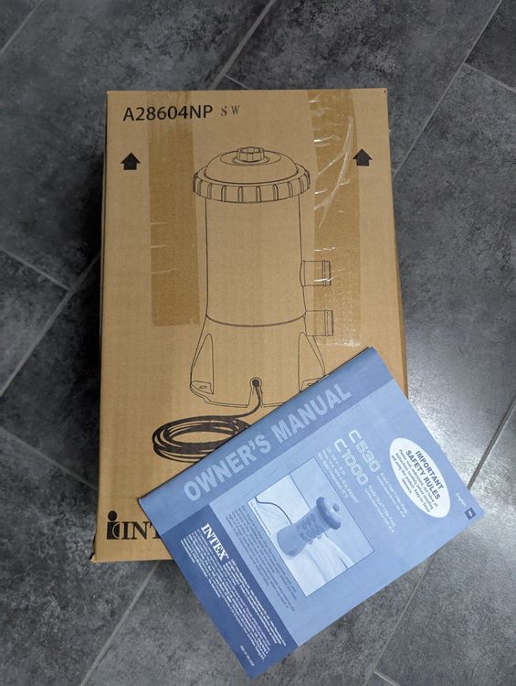 Intex Filterpumpe c530 (Gebraucht) in Wanzwil für CHF 3 – mit Lieferung ...