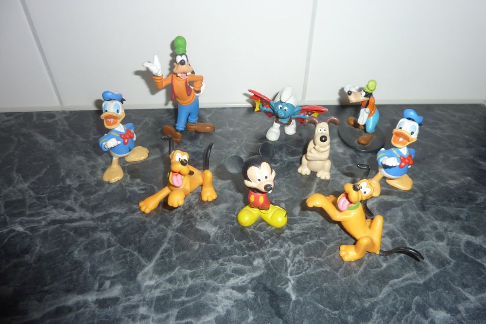 Walt Disney Figuren,Mickey Maus,Donald,Goofy,Pluto,Lot | Kaufen auf Ricardo