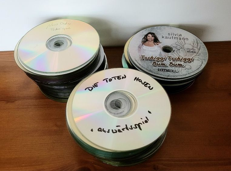 2kg CD's, (=ca 125 CD’s), vielseitig einsetzbar! | Kaufen auf Ricardo