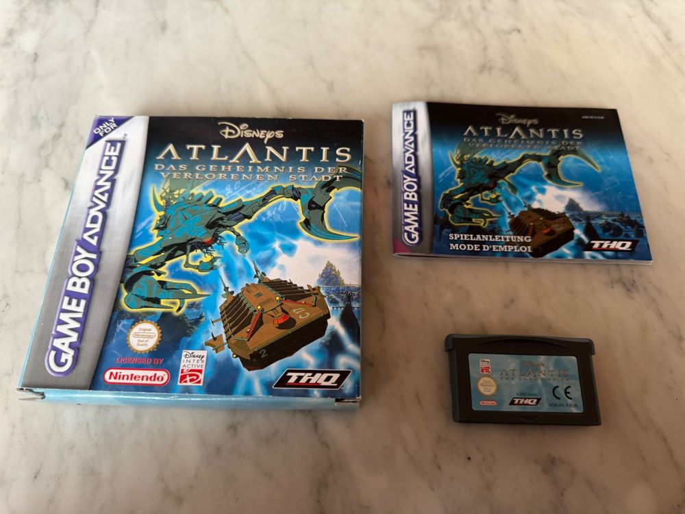 DISNEYS ATLANTIS SPIEL FÜR GAME BOY ADVANCE (Gebraucht) in hägendorf ...