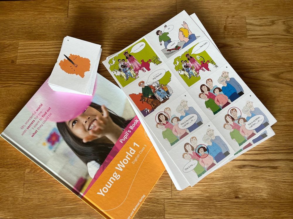 Young World 1 - 3. Klasse - Pupil‘s Book und Kateikarten (Gebraucht) in ...
