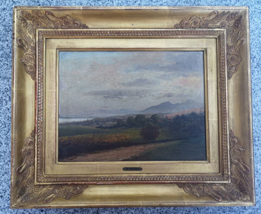 Tableau ancien De Pourtales original | Kaufen auf Ricardo