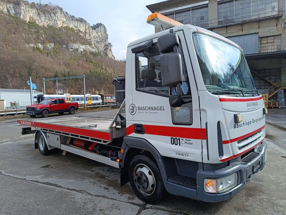 Iveco ML 75E17/P abschleppwagen mit seilwinde ab. 1.- (Gebraucht) in ...