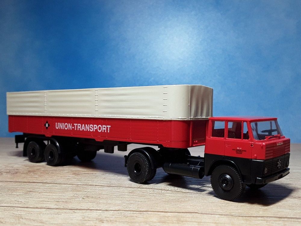 Brekina Henschel _ Sattelzug LKW Union Transport _ 1:87 | Kaufen auf ...