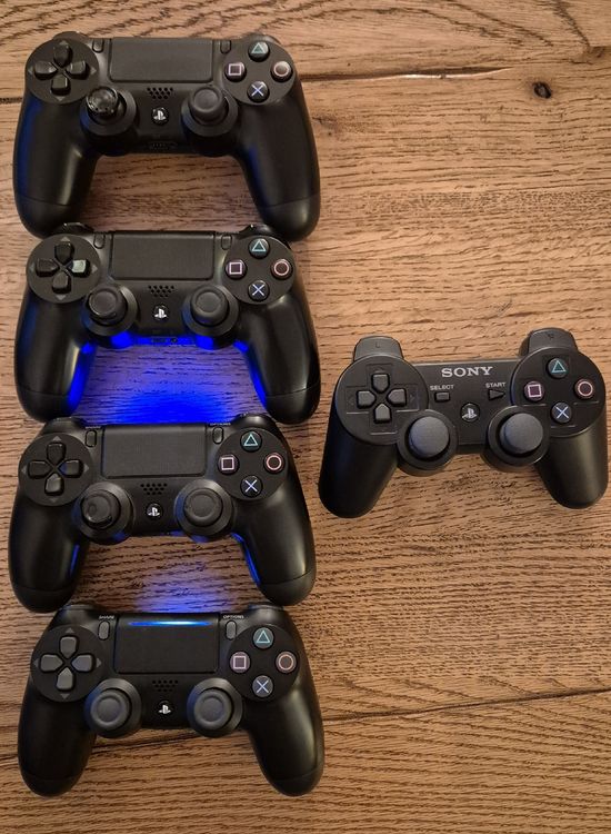 PS4 / PS3 Controller Set – gemischt – teils defekt – Bastler (Defekt ...